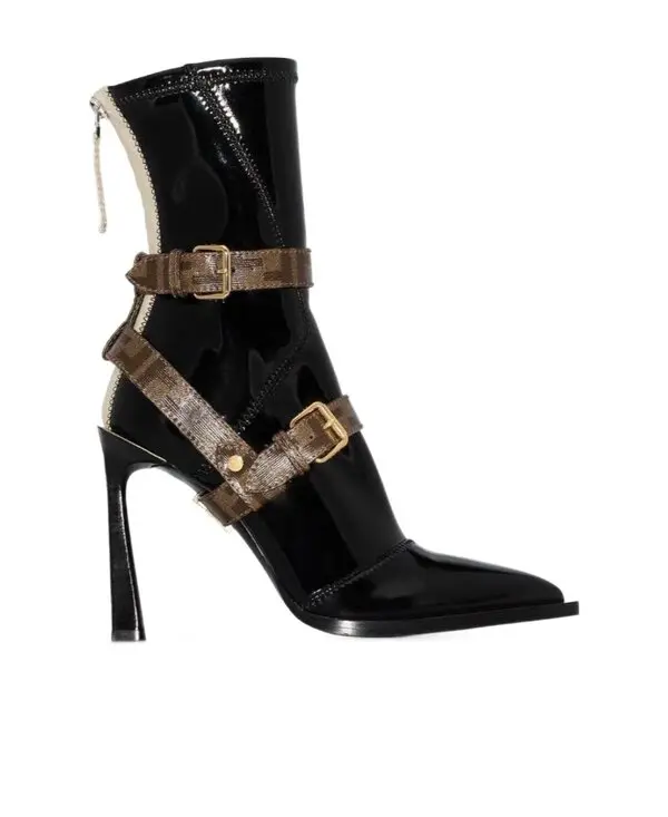 Fendi Clasp And Ankle Boots