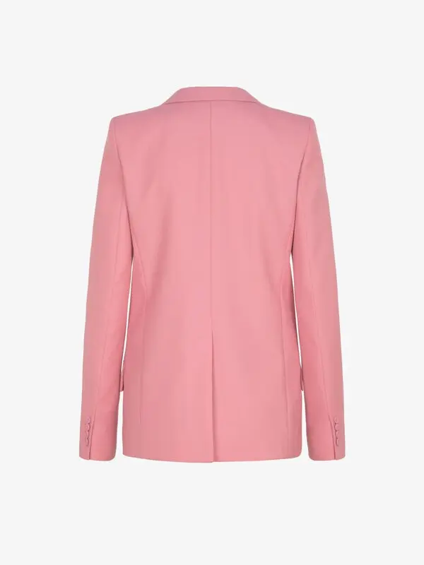 Givenchy Double Breasted Tailored Blazer - Pink