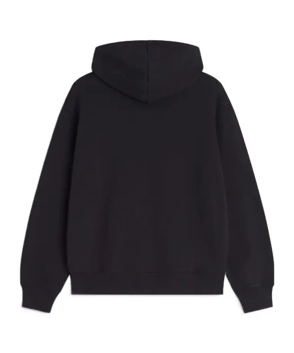 Maison Kitsuné Fox Head Patch Hoodie - Black