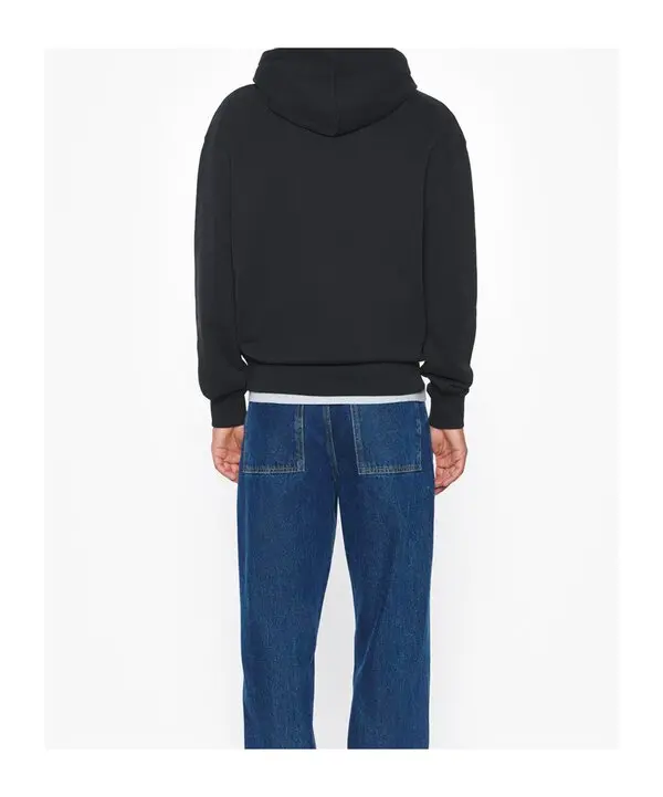 Maison Kitsuné Fox Head Patch Hoodie - Black