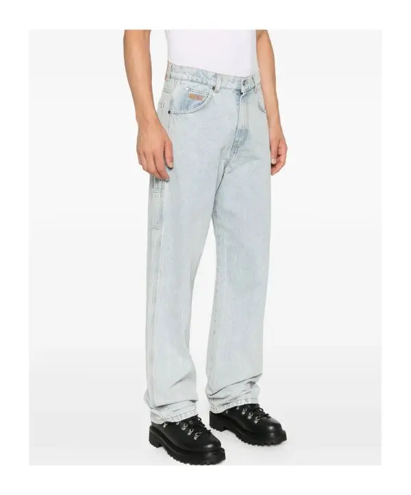 MSGM Cotton Straight Jeans