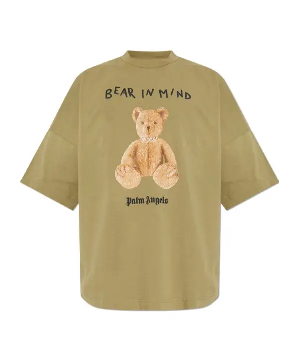 Palm Angels Bear In Mind T-shirt - Green