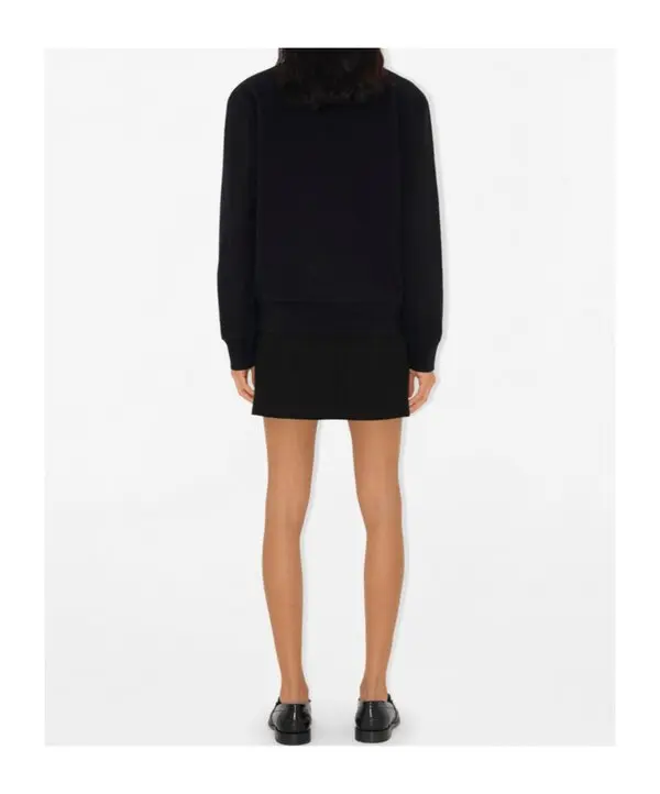 Burberry Logo Printed Crewneck Sweatshirt
