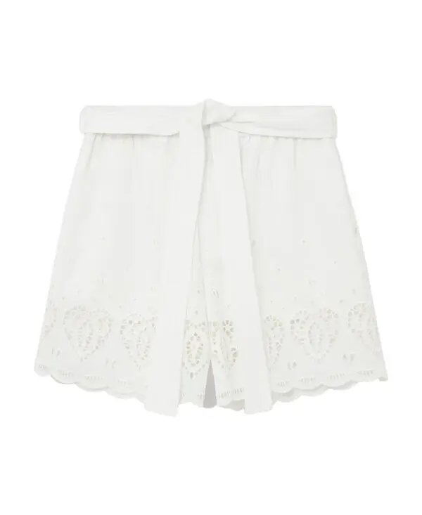 Stella McCartney Lace Detailed Shorts
