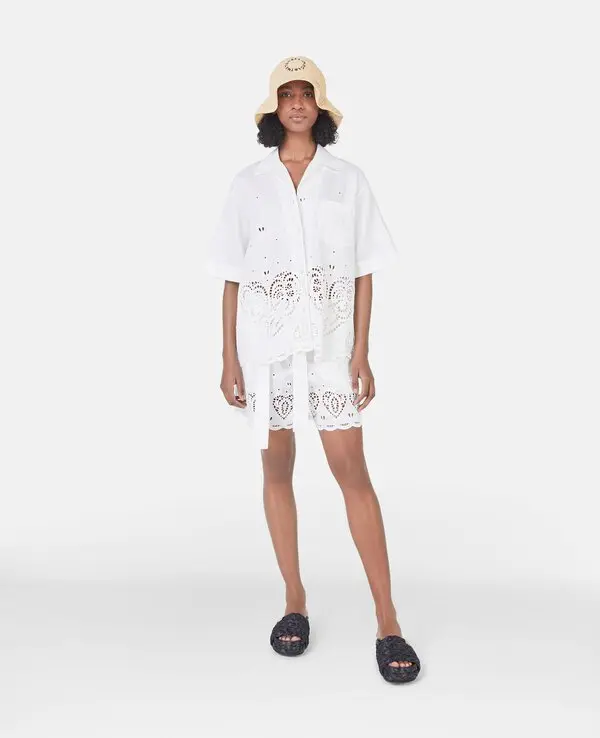 Stella McCartney Lace Detailed Shorts