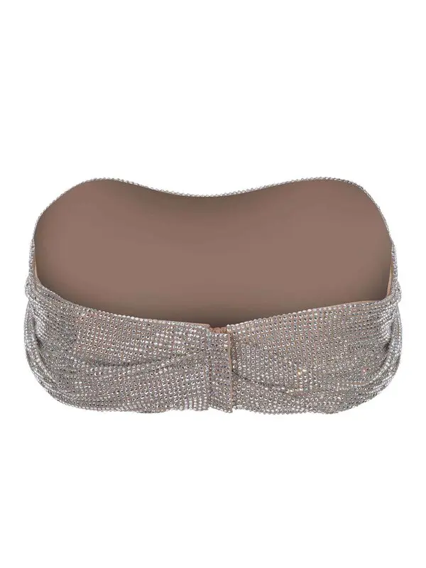 Giuseppe Di Morabito Embellished Crystal Bandeau Top
