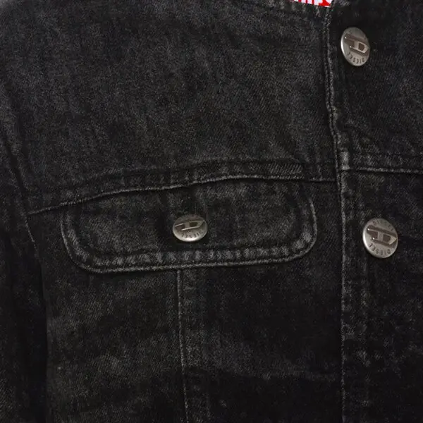 DIESEL® De-graffy Distressed Denim Jacket