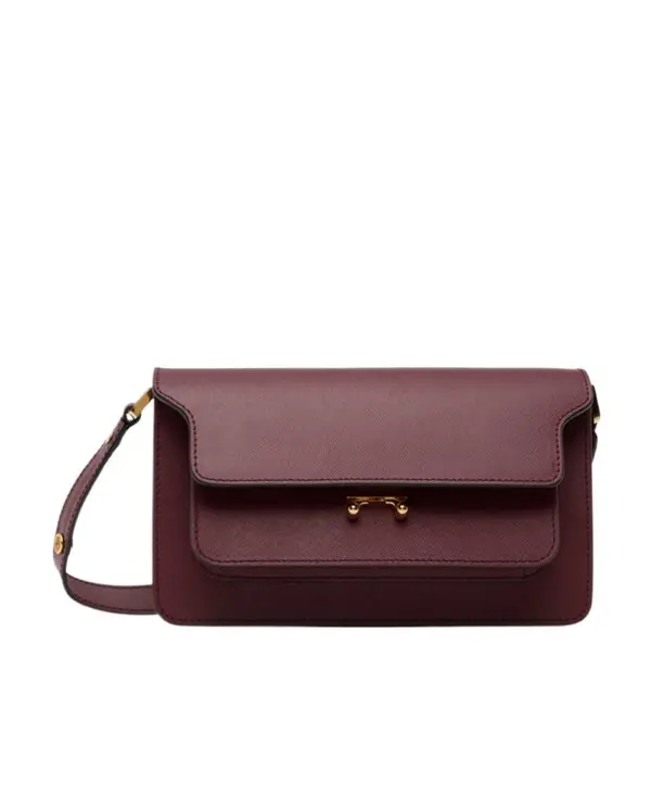Marni Trunk Foldover Shoulder Bag