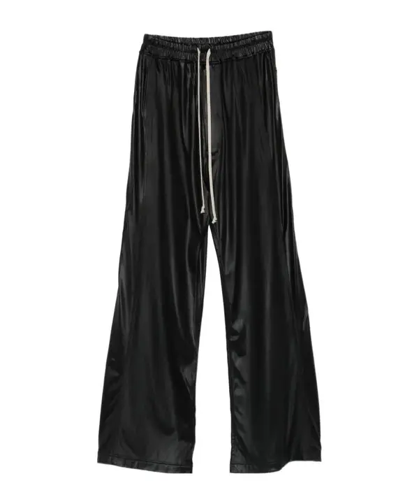 Rick Owens Elasticated Waistband Drawstring Trousers - Black