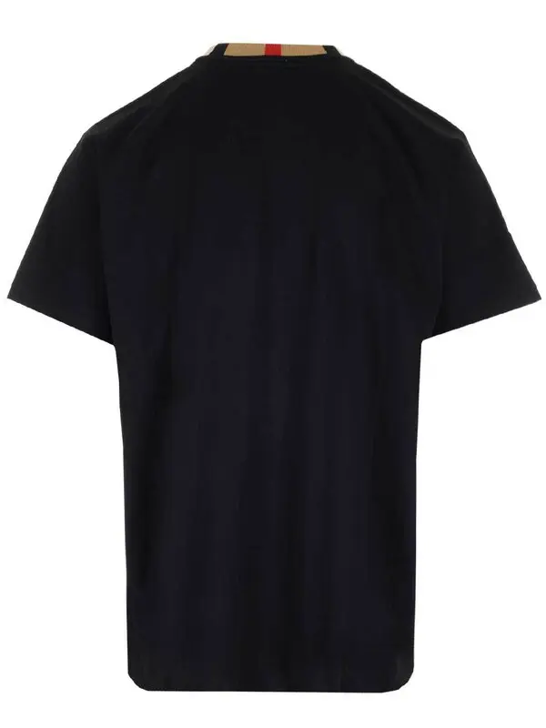 Burberry Item O-neck Short-sleeved T-shirt - Black