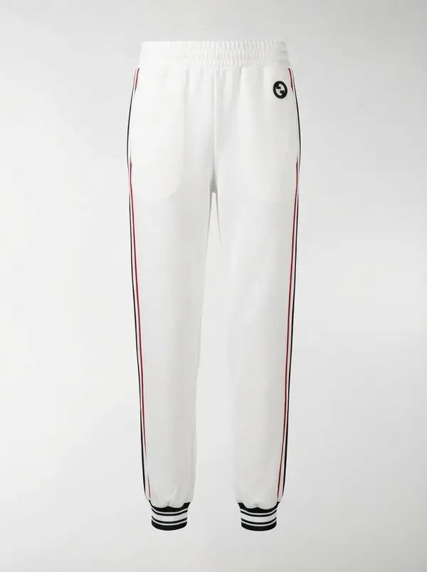 Gucci Logo Track Pants - Gray