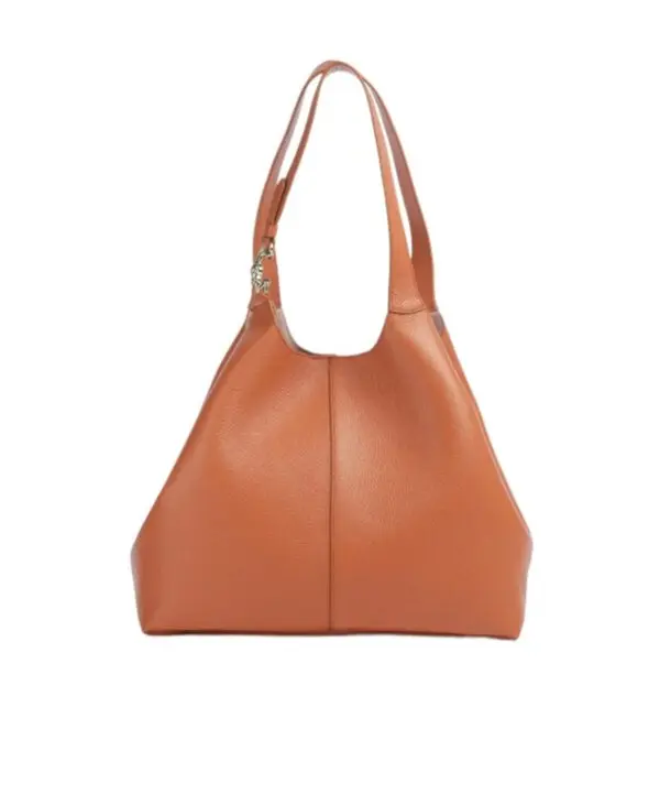 COCCINELLE C-easy Large Shoulder Bag - Orange