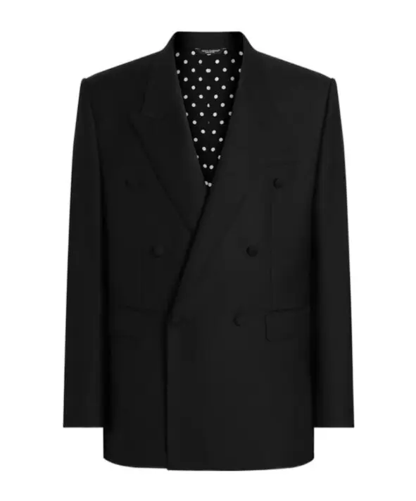 Dolce & Gabbana Double-breasted Jacket - Black