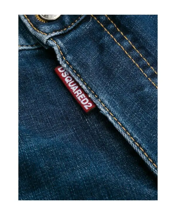 Dsquared2 Mid-rise Cropped Jeans
