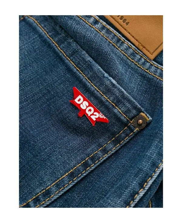 Dsquared2 Mid-rise Cropped Jeans
