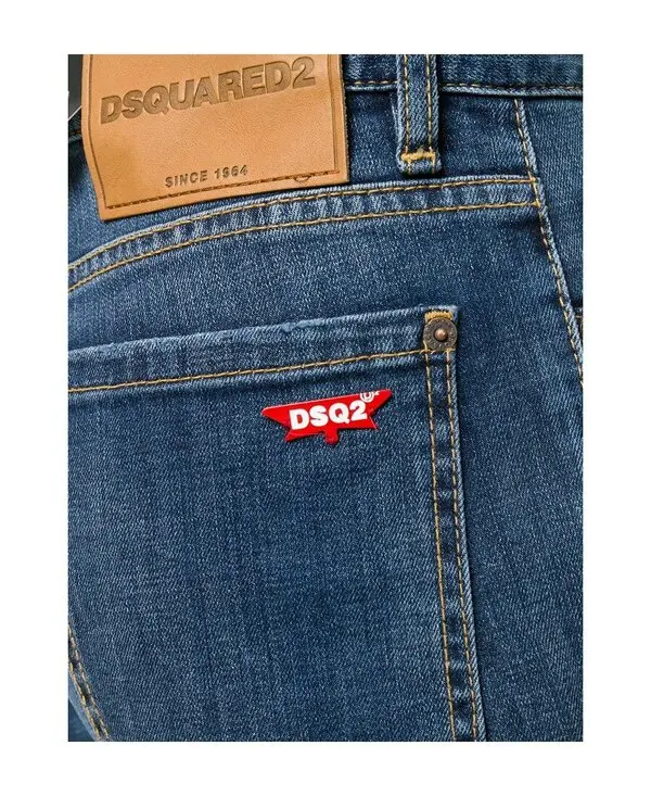 Dsquared2 Mid-rise Cropped Jeans