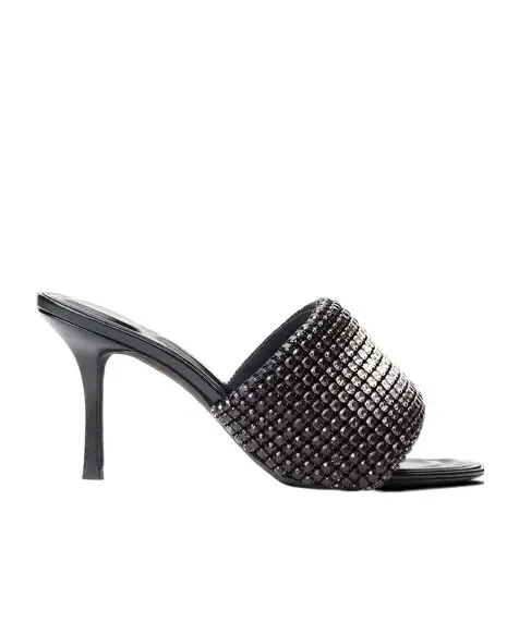 Alexander Wang Heiress Embellished Mules - Black