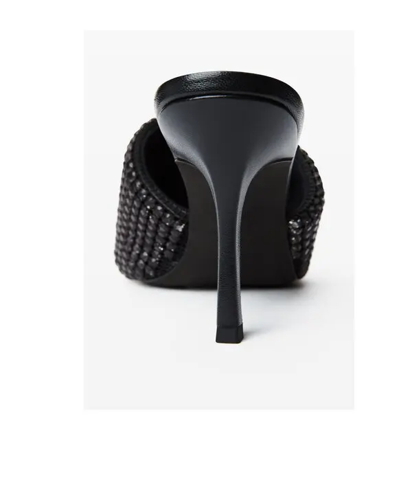 Alexander Wang Heiress Embellished Mules - Black