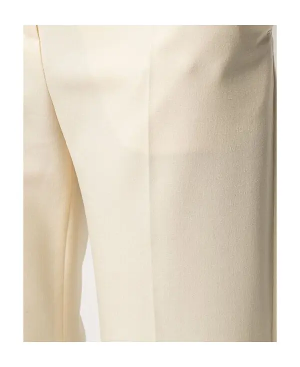 Max Mara High-waisted Straight Leg Casual Pants