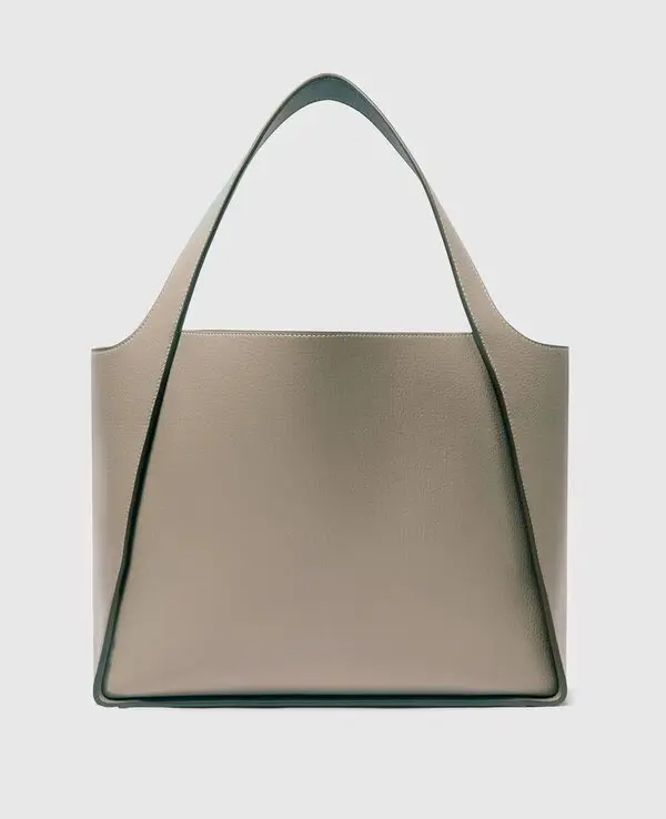 Stella McCartney Logo Perforated Tote Bag - Moos