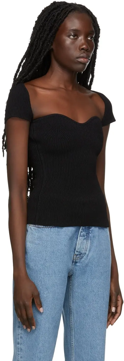 Khaite Ribbed Knit Top