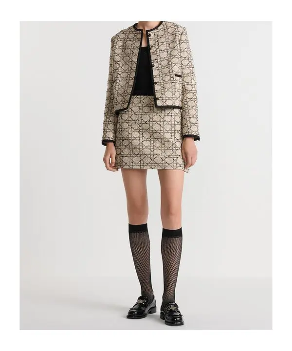Dior Macrocannage Miniskirt