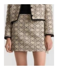 Dior Macrocannage Miniskirt