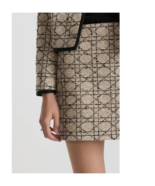 Dior Macrocannage Miniskirt