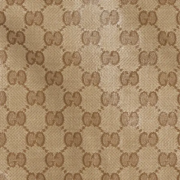 Gucci Coated Gg Cotton Canvas Fabric Coat - Sand