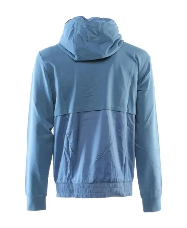 EA7 Logo Hooded Sweater - Blue