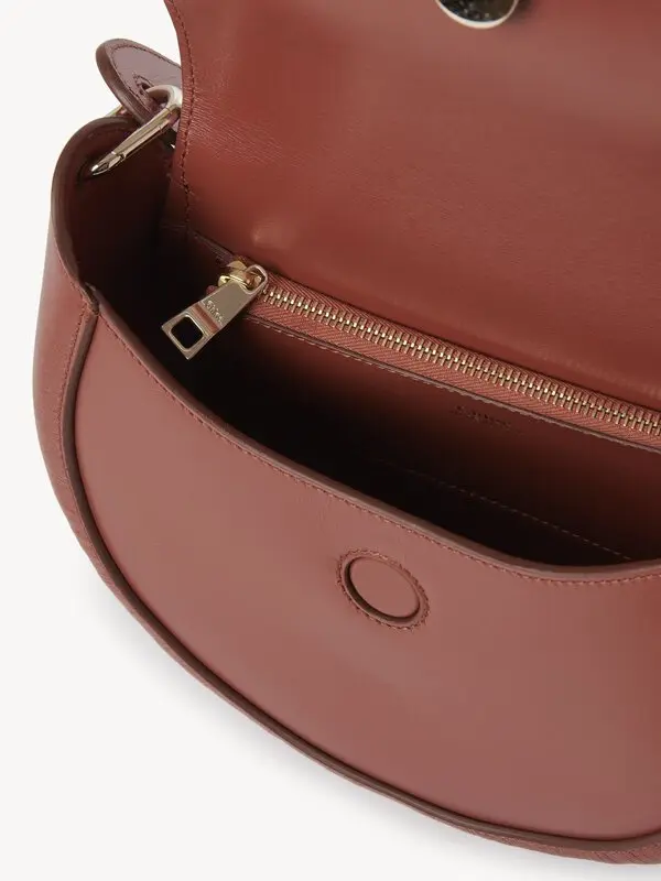 Chloé Small Arlene Leather Crossbody Bag - Brown