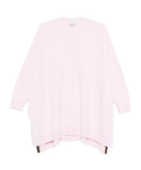 Fendi Knit Logo Wool Dress