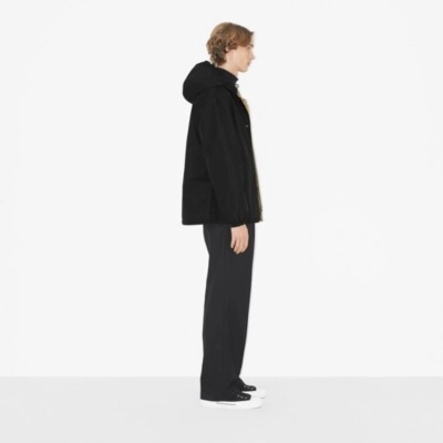 Burberry Checked Hooded Reversible Jacket
