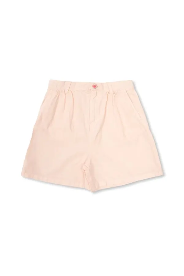 Kenzo Elastic Waist Embroidered Shorts
