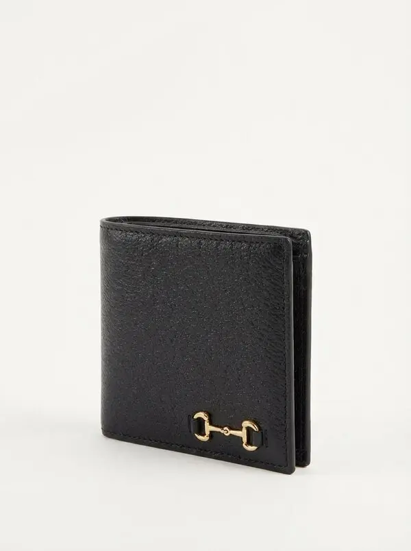 Gucci Horsebit Bi-fold Wallet - Black