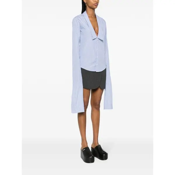 Coperni Striped Poplin Shirt
