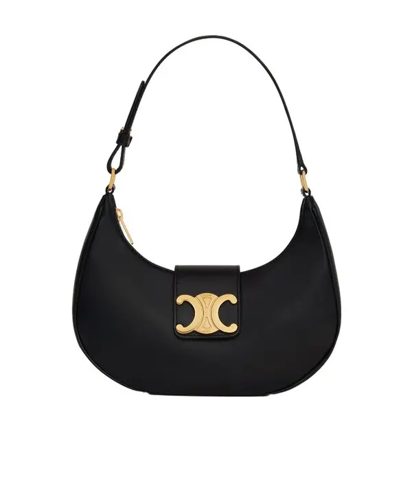Celine Medium Ava Triomphe Bag In Smooth Calfskin