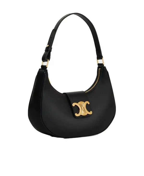 Celine Medium Ava Triomphe Bag In Smooth Calfskin