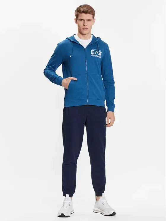 EA7 Full Zip Hooded Sweater