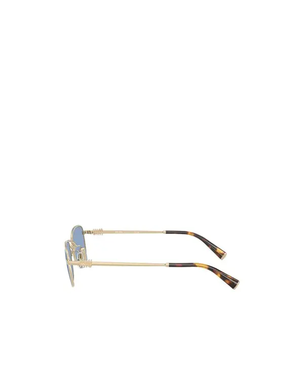 Miu Miu Rectangular Sunglasses - Blue