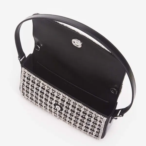 SELF-PORTRAIT Embellished Baguette Bag