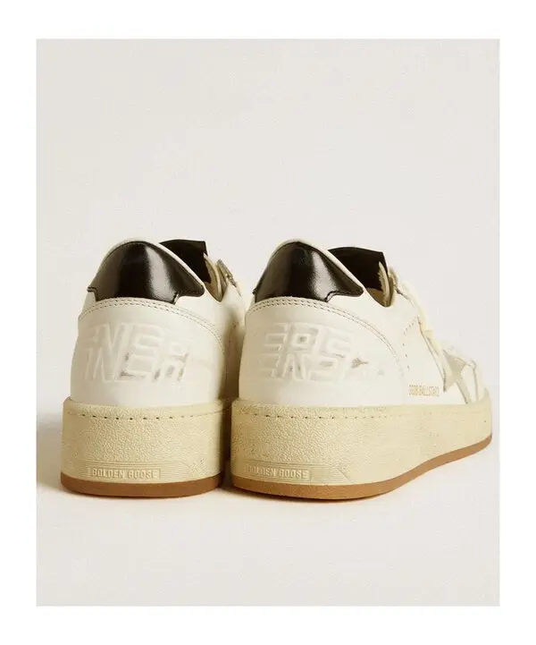 GOLDEN GOOSE Ballstar Lace-up Sneakers - White