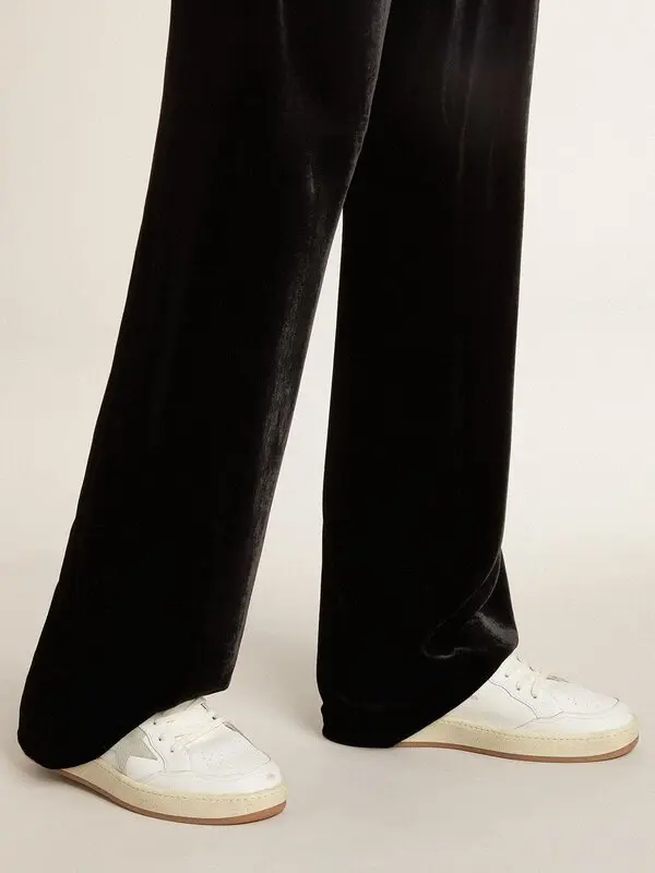 GOLDEN GOOSE Ballstar Lace-up Sneakers - White