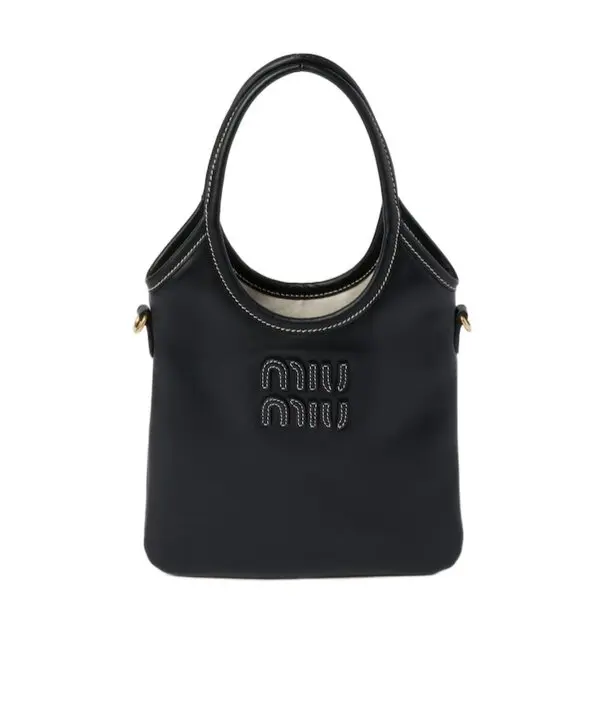 Miu Miu Logo Shopping Bag