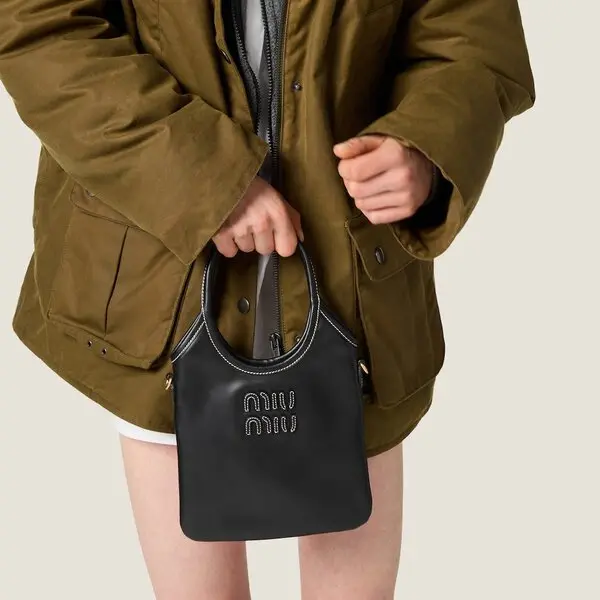 Miu Miu Logo Shopping Bag