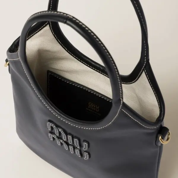 Miu Miu Logo Shopping Bag