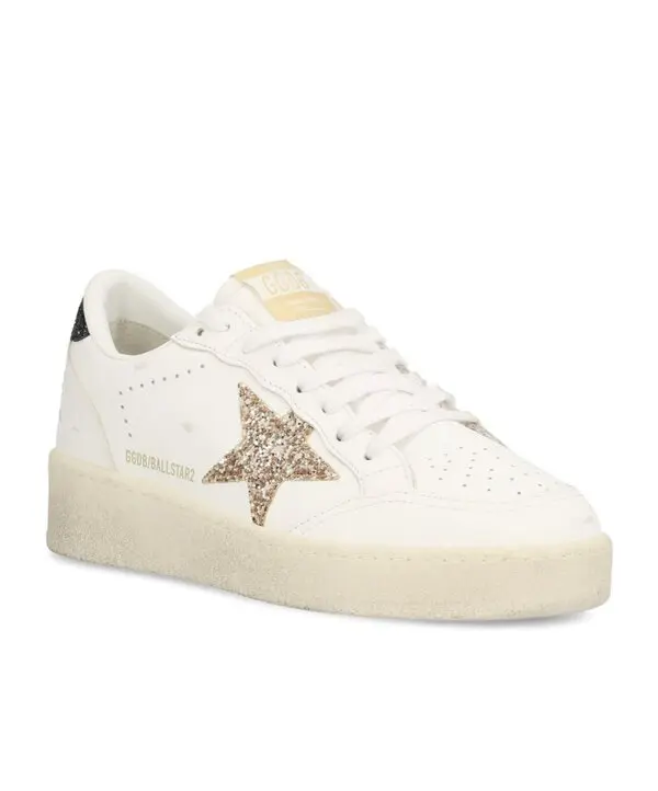 GOLDEN GOOSE Ballstar Glittered Sneakers