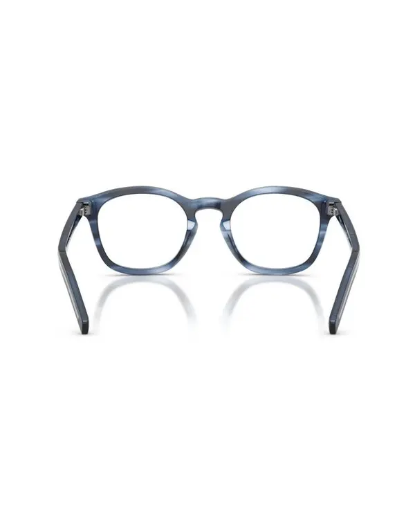 Prada Oval Frame Eyeglasses - Blue