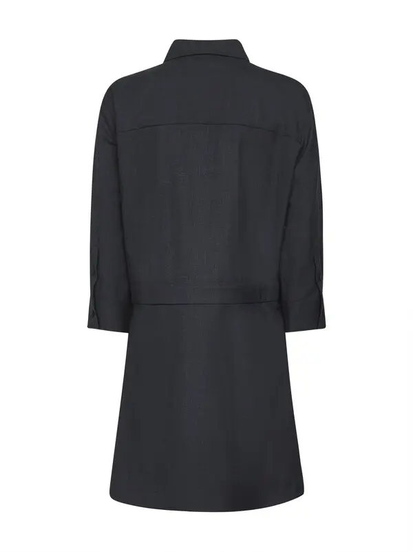 Gucci Relaxed Fit Horsebit Mini Dress