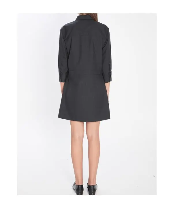 Gucci Relaxed Fit Horsebit Mini Dress
